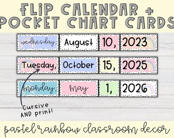 Perpetual Calendar Cards - Etsy