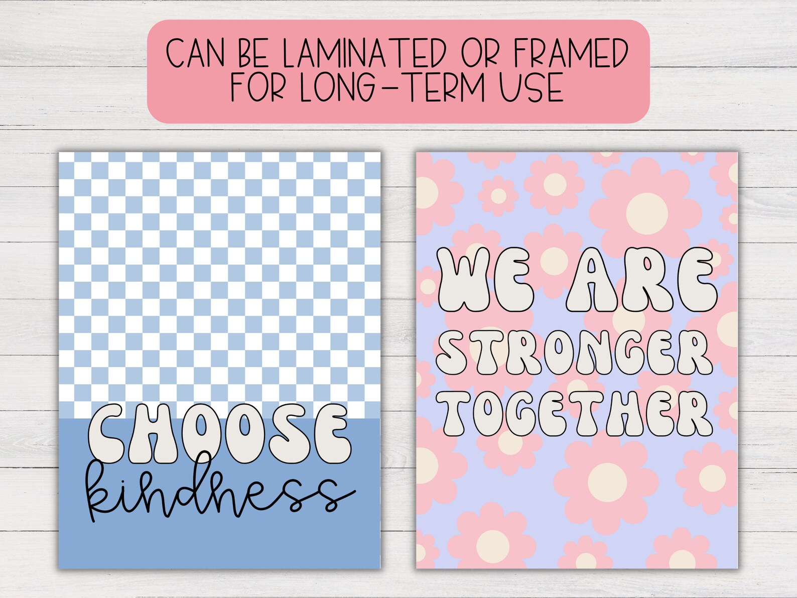 Retro Motivational Posters | Retro Classroom Decor, Growth Mindset ...