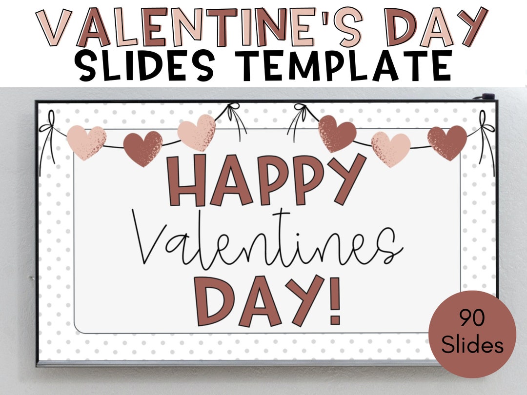 Valentine's Day Slides Templates | Valentine's Day Powerpoint ...