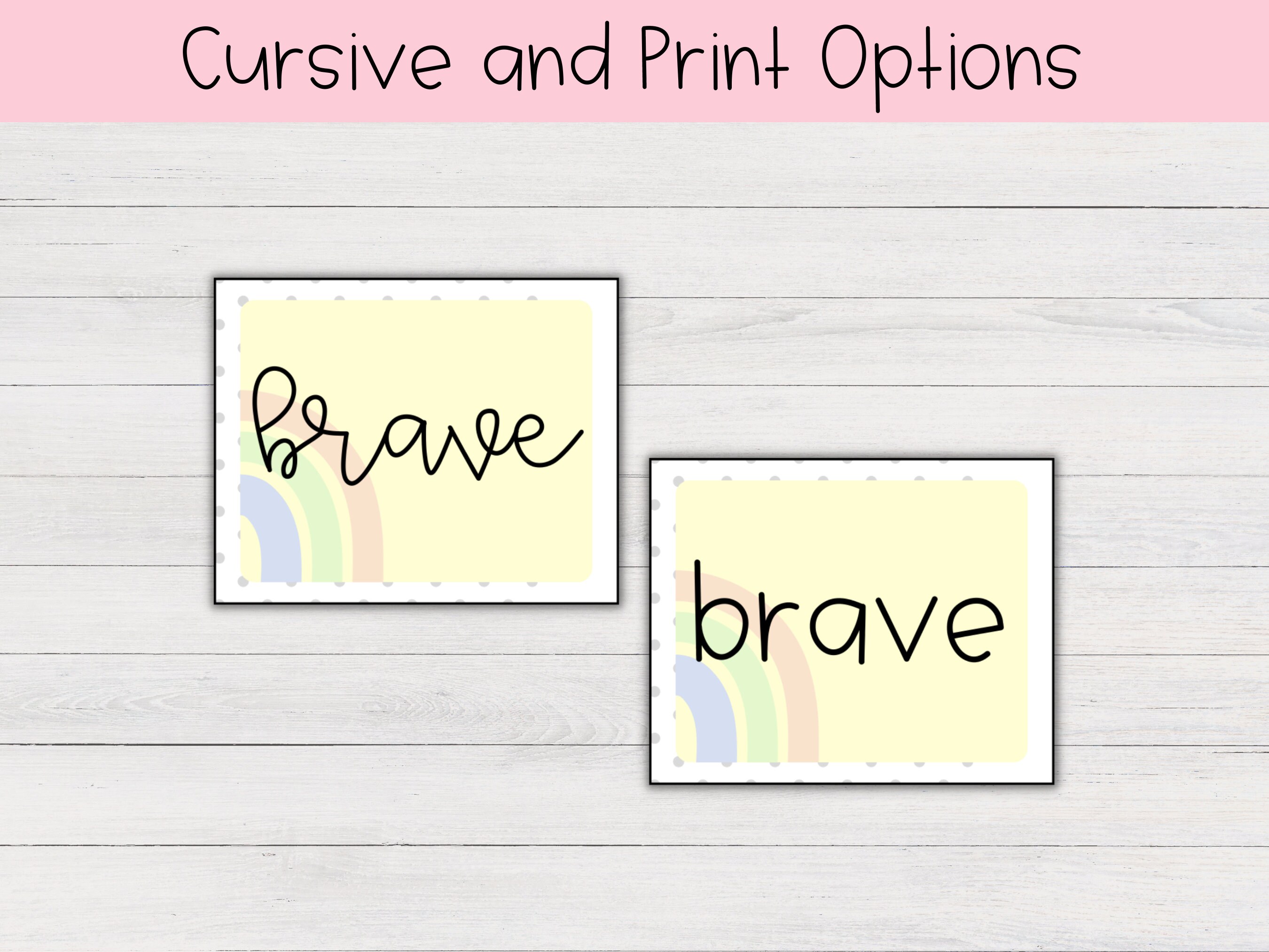 Pastel Rainbow Positive Affirmations | Affirmation Station, I Am ...