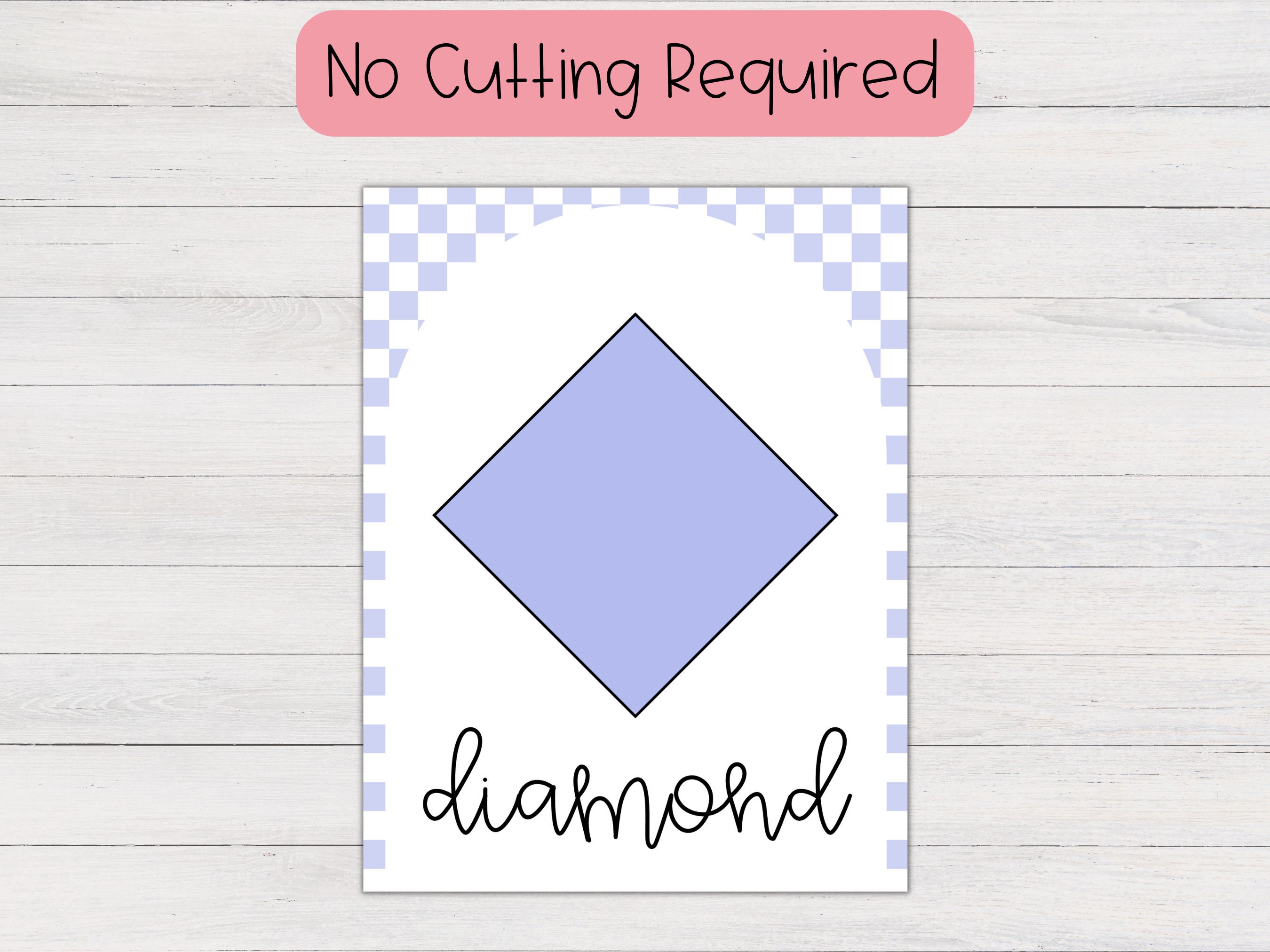 Retro Shape Posters Retro Classroom Decor Groovy Classroom - Etsy