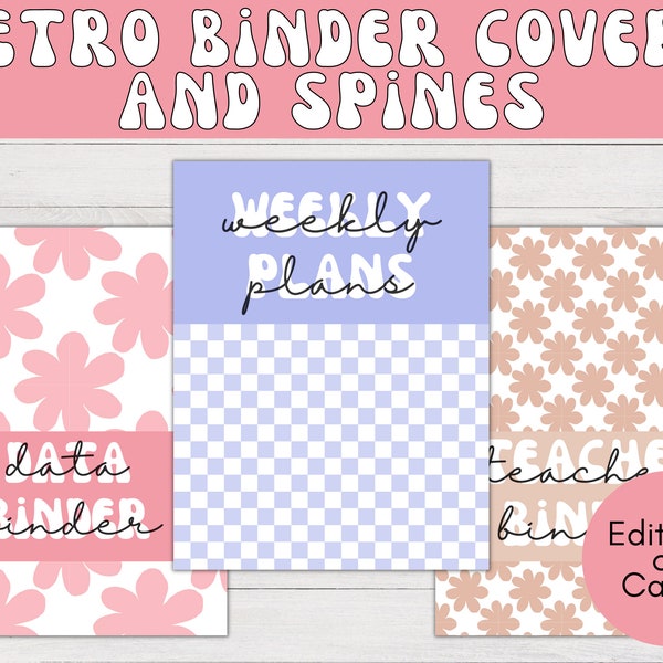 Binder Cover - Etsy