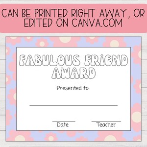 Retro End of the Year Awards | Classroom Awards, Retro Classroom Decor ...