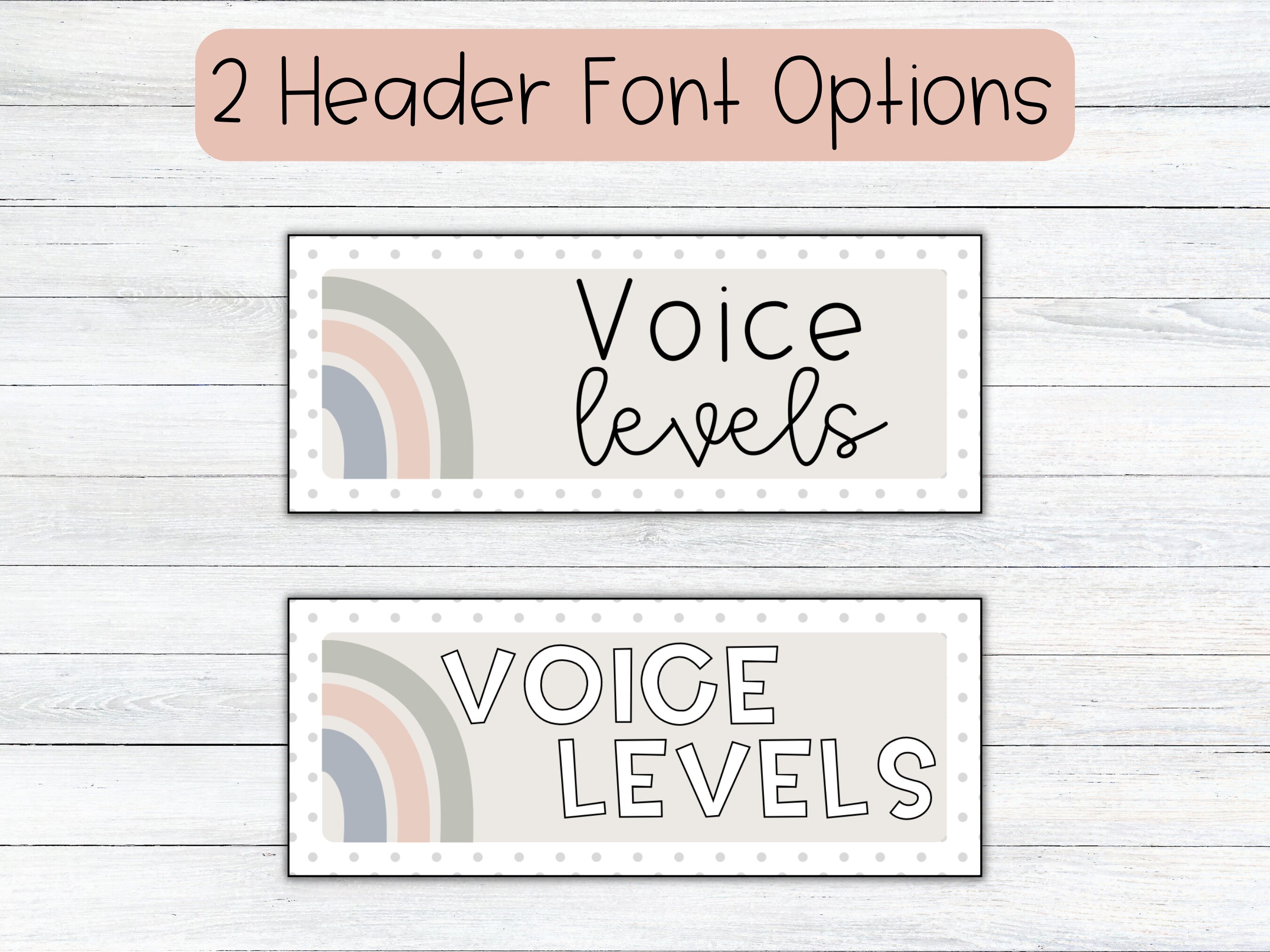 Boho Rainbow Voice Level Charts Noise Level Posters - Etsy Boho Rainbow Voice Level Charts Noise Level Posters - Etsy