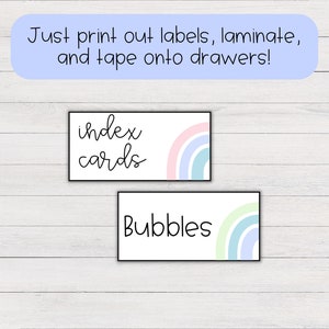 Teacher Toolbox Labels | Pastel Rainbow Teacher Toolbox Labels ...