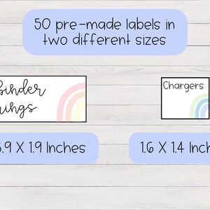 Teacher Toolbox Labels | Pastel Rainbow Teacher Toolbox Labels ...