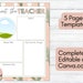 Cactus Meet the Teacher Template | Editable Template, Back to School ...