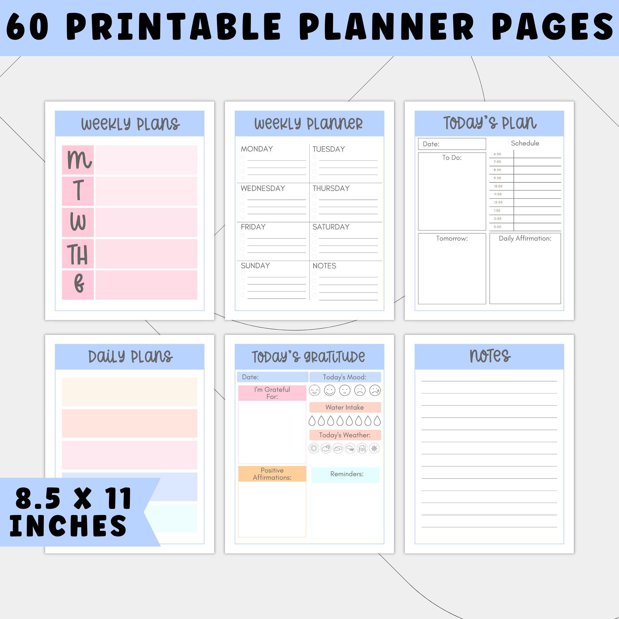 Printable and Editable Teacher Planner | 2025-2026 Digital Teacher ...