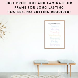 Pastel Educational Posters | Pastel Classroom Decor, Classroom Posters ...