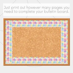 Easter Bulletin Board Borders | Easter Classroom Decor, Spring Bulletin ...