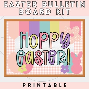 Easter Bulletin Board Kit | Easter Classroom Decor, Spring Bulletin ...