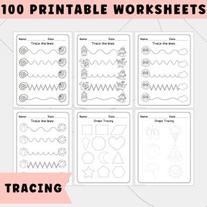 Summer Review Worksheets for Preschool and Kindergarten Prep ...