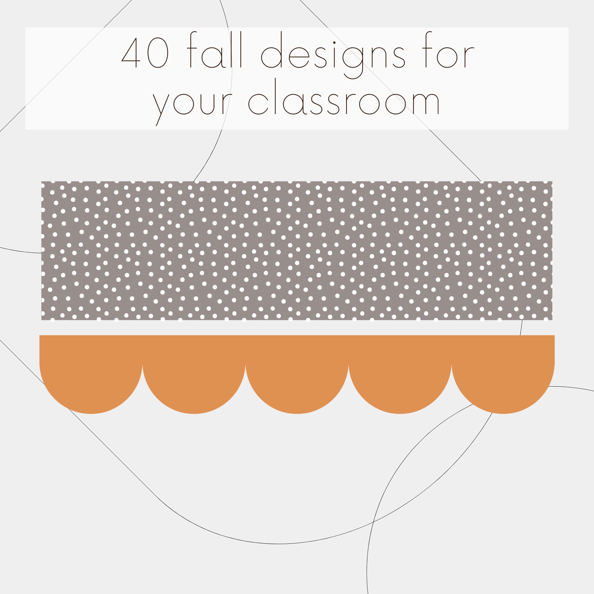 Fall Bulletin Board Borders Fall Classroom Decor Autumn - Etsy