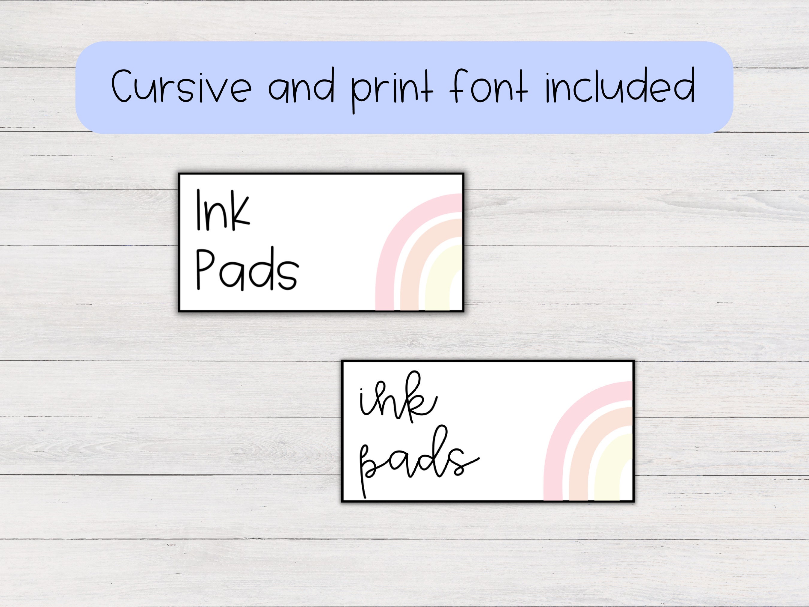 Teacher Toolbox Labels | Pastel Rainbow Teacher Toolbox Labels ...