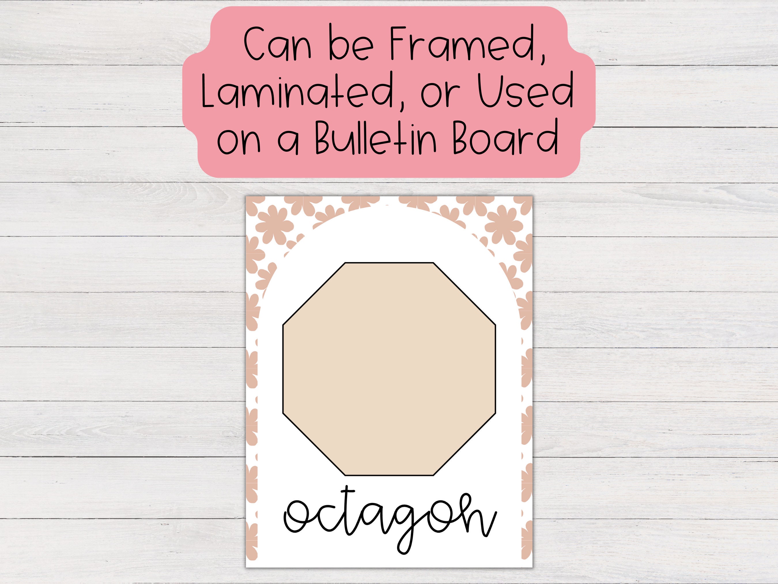 Retro Shape Posters Retro Classroom Decor Groovy Classroom - Etsy