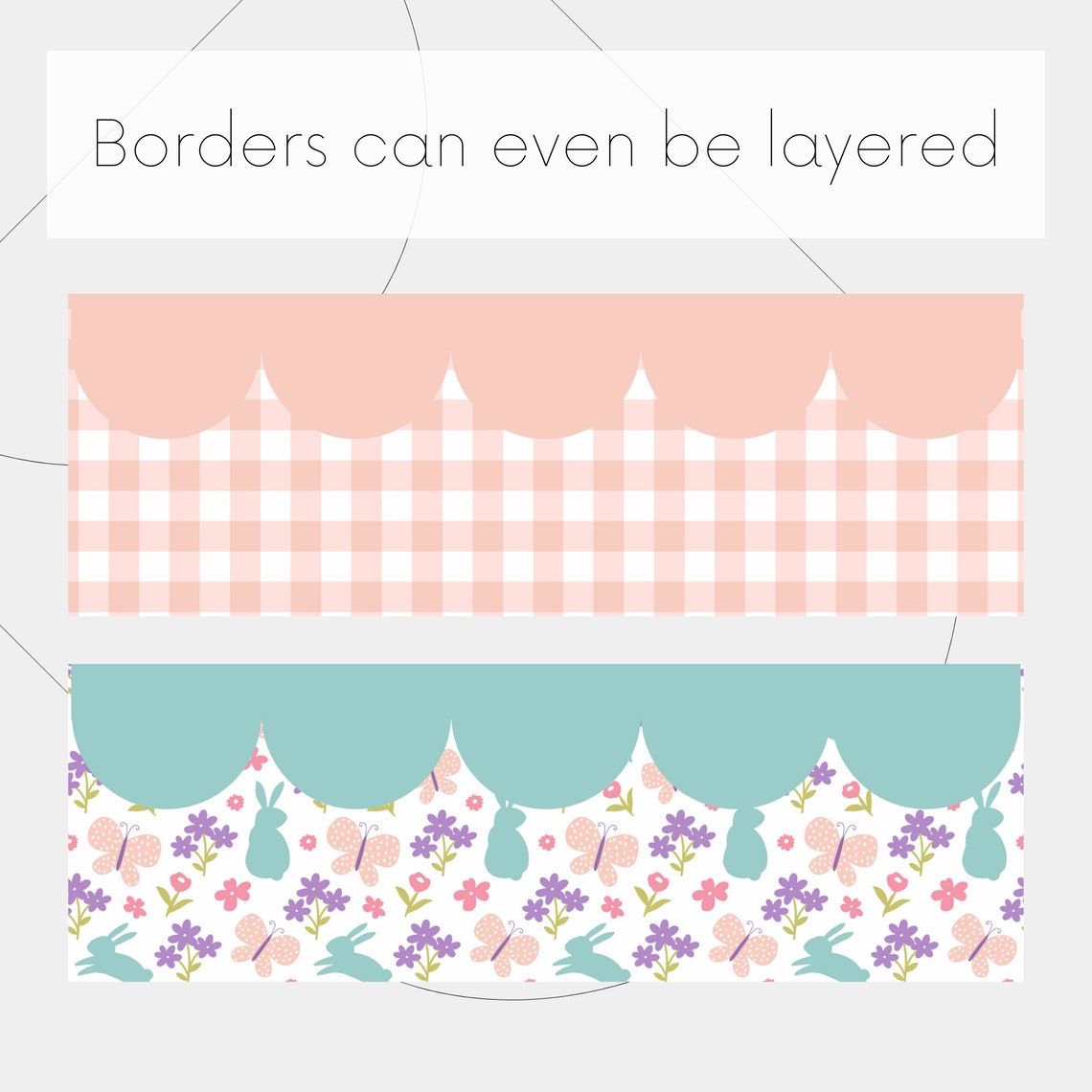 Easter Bulletin Board Borders | Easter Classroom Decor, Spring Bulletin ...