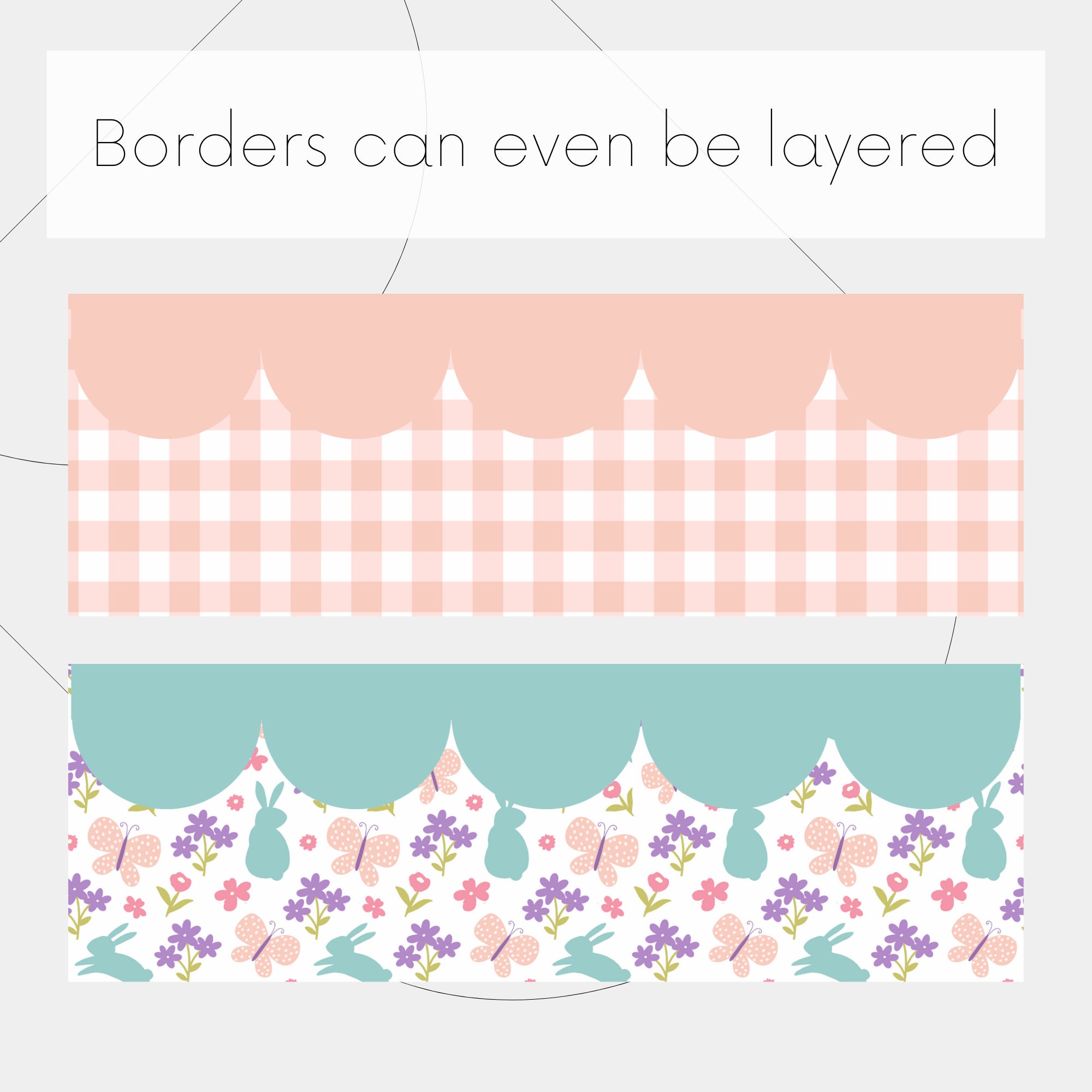 Easter Bulletin Board Borders | Easter Classroom Decor, Spring Bulletin ...