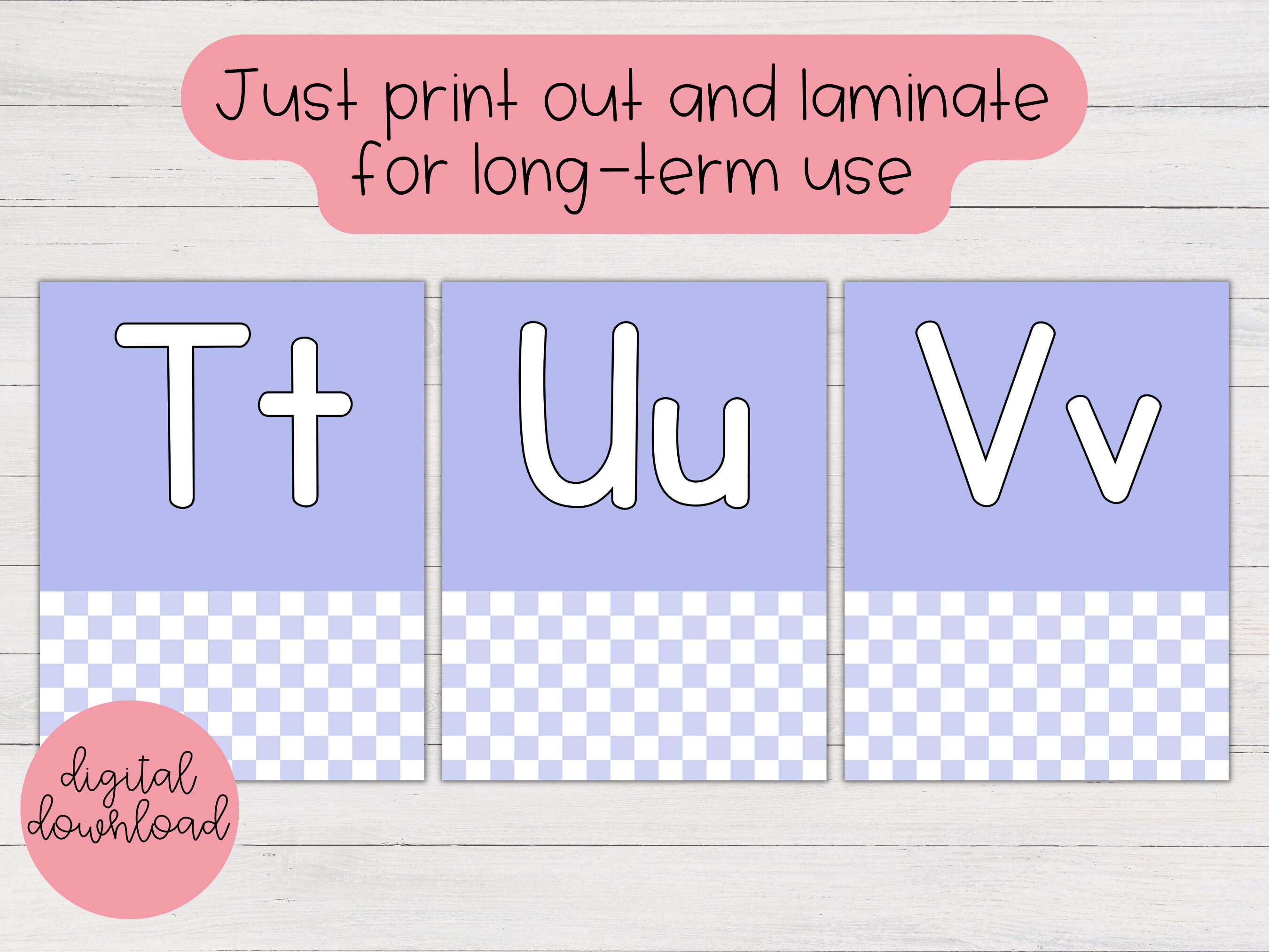 Retro Alphabet Posters | Retro Classroom Decor, Groovy Alphabet Posters ...