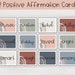 Boho Rainbow Positive Affirmation Posters I Am Statements Affirmation ...