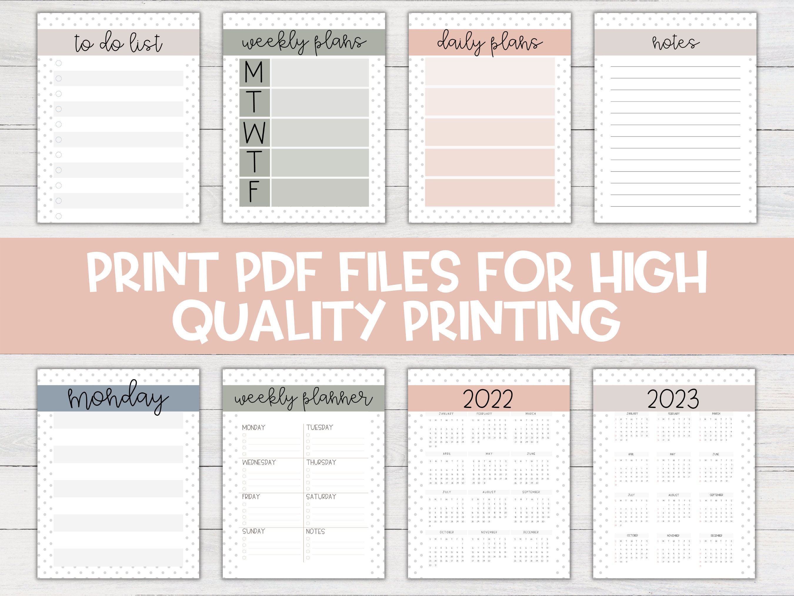 Printable Teacher Planner 2023-2024 | Boho Rainbow, Teacher Binder ...
