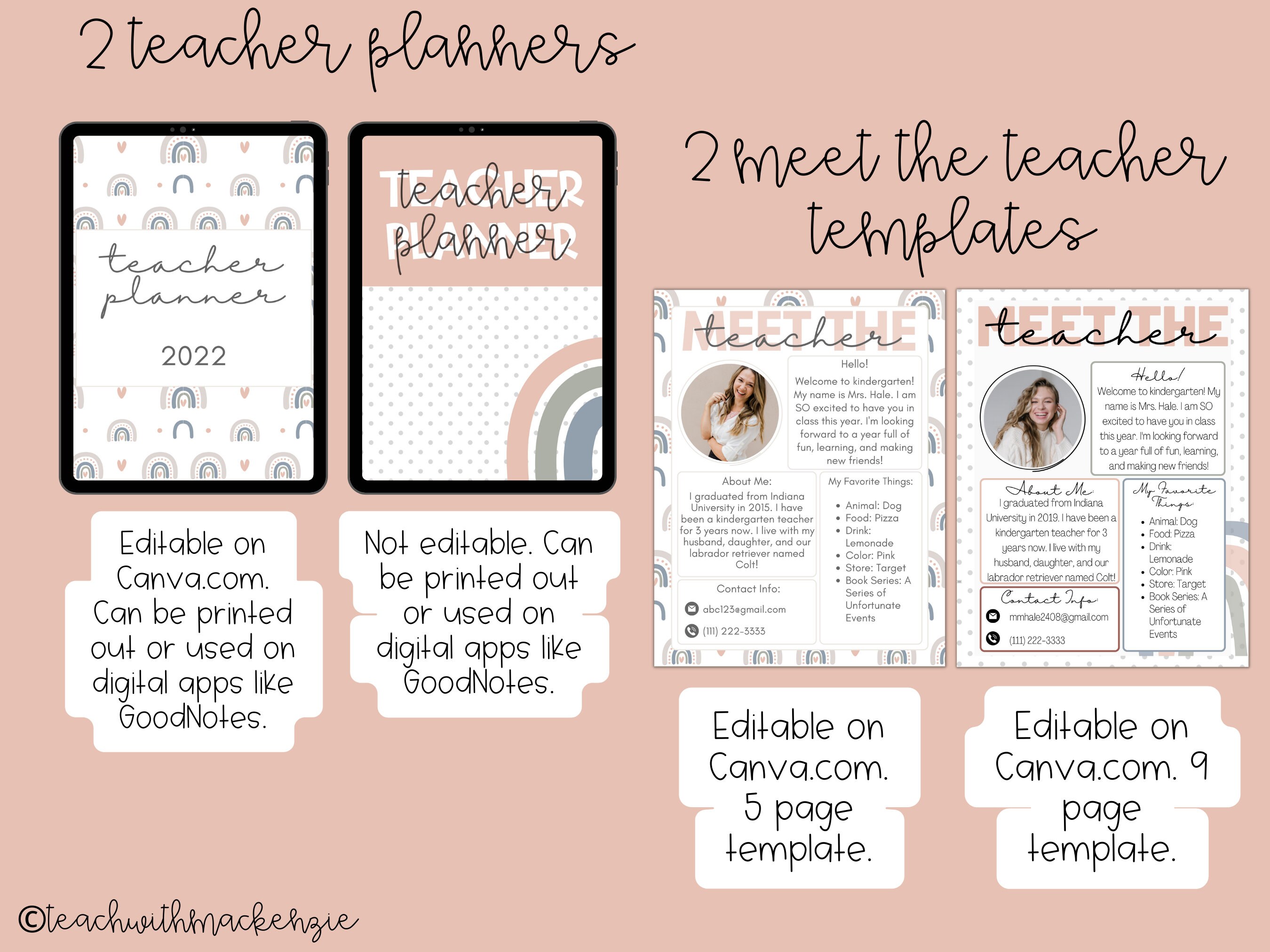 Boho Rainbow Classroom Decor Bundle Classroom Posters Boho - Etsy