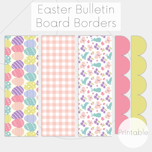 Easter Border - Etsy