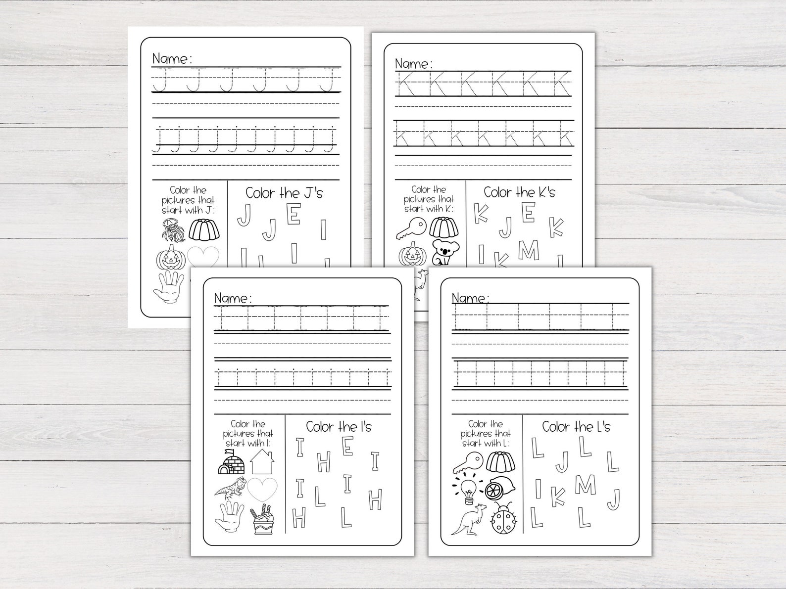 Printable Alphabet Worksheets | Kindergarten Worksheets, Preschool ...