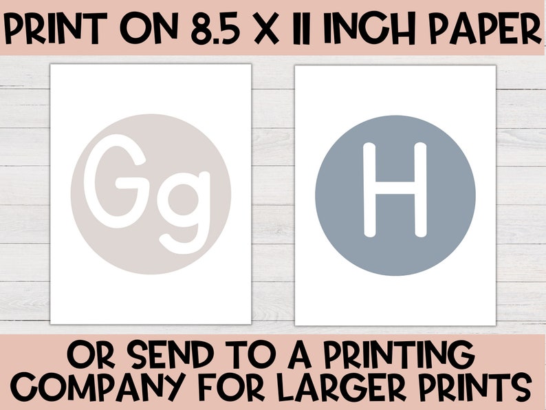 Boho Rainbow Alphabet Posters Classroom Decor Printable Wall - Etsy