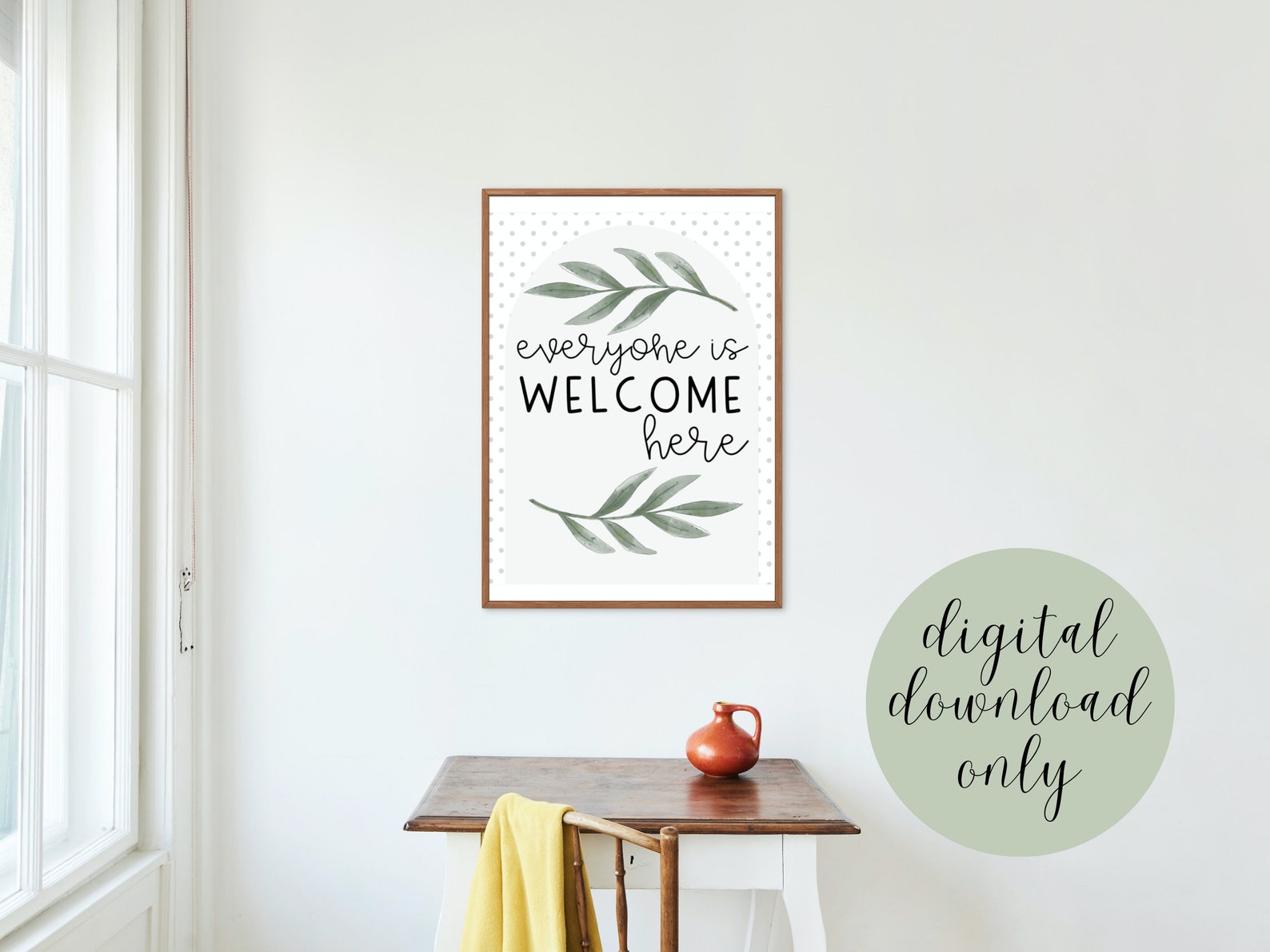 Modern Greenery Motivational Posters Classroom Decor - Etsy