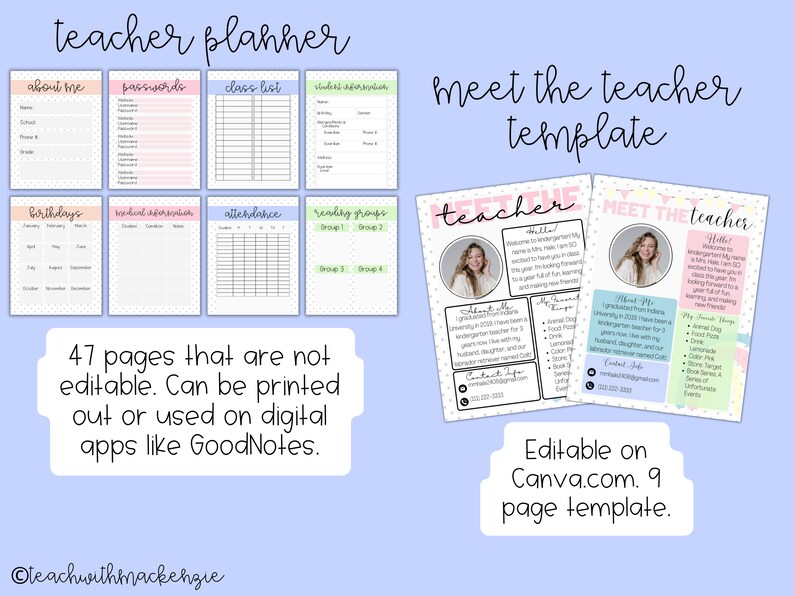 Pastel Rainbow Classroom Decor Bundle Classroom Posters - Etsy