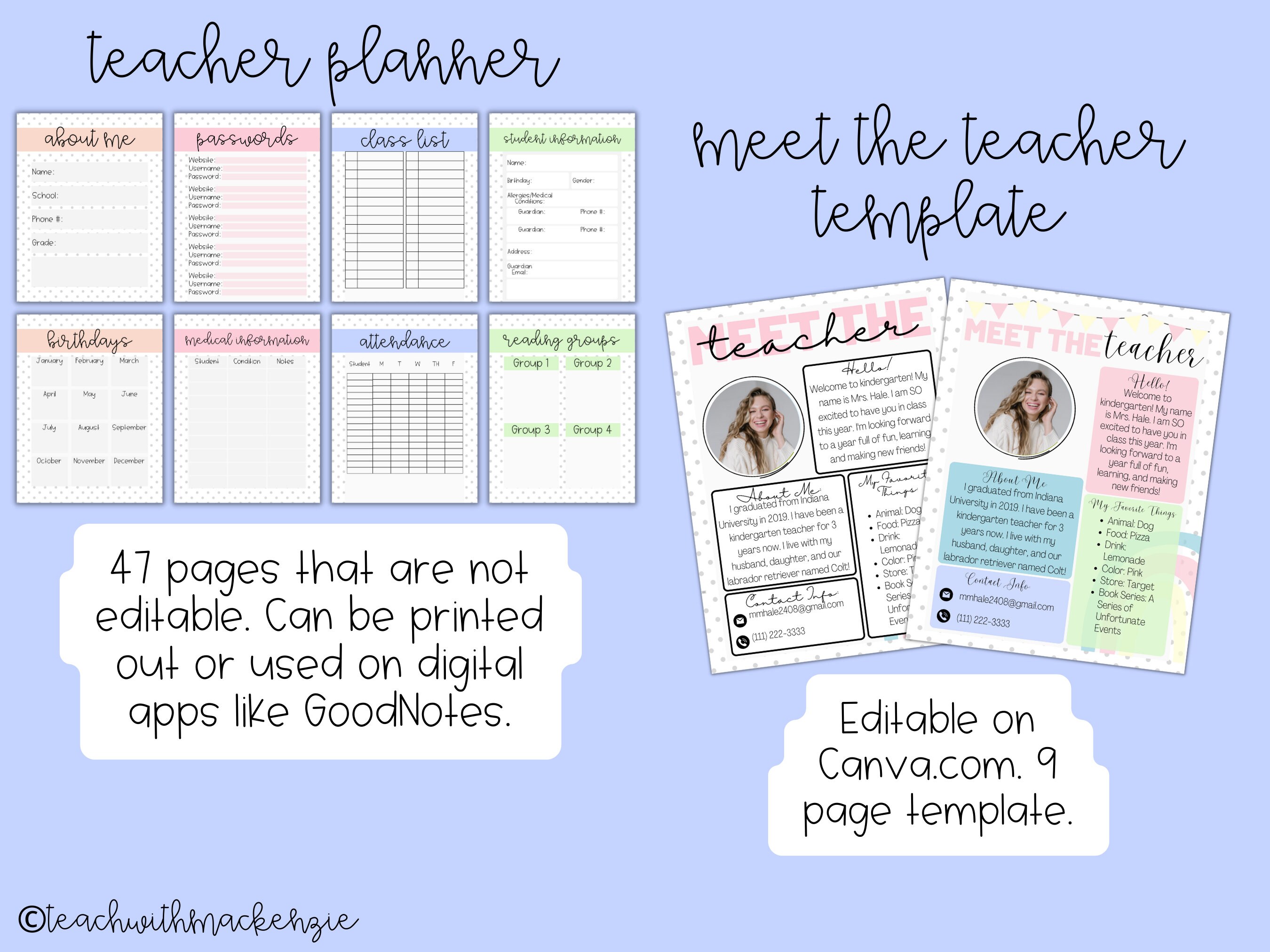 Pastel Rainbow Classroom Decor Bundle Classroom Posters - Etsy