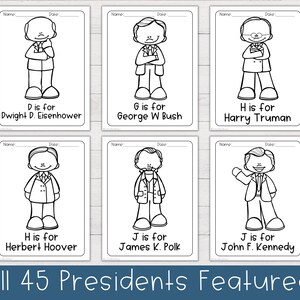 Presidents' Day Worksheets | Kindergarten Worksheets, Homeschool ...