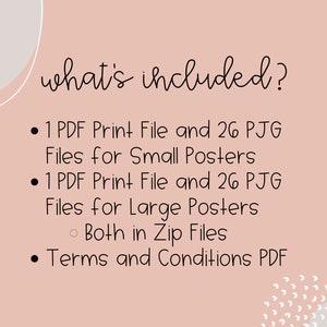 American Sign Language ABC Posters | ASL Posters, Boho Rainbow ASL ...