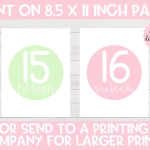 Pastel Rainbow Number Posters 0-20 | Classroom Decor, Number Posters ...
