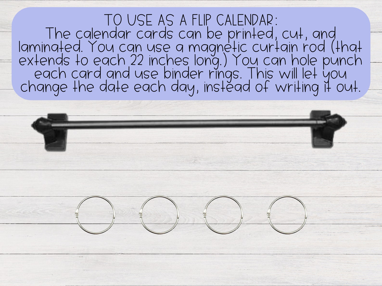 Retro Flip Calendar and Pocket Chart Cards Retro Classroom - Etsy