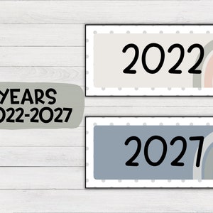 Boho Rainbow Flip Calendar and Pocket Chart Cards | Flip Calendar ...