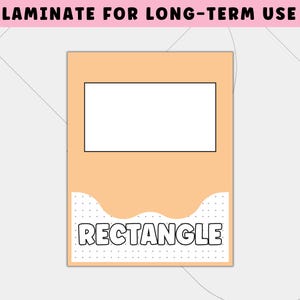 Printable Pastel Rainbow Shape Posters | Classroom Decor, Educational ...