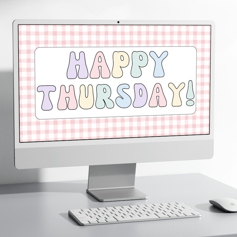 Pastel Classroom Slides Templates Morning Meeting Slides Powerpoint ...