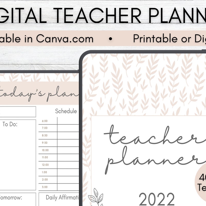 Printable Teacher - Etsy
