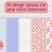 Retro Bulletin Board Borders Retro Classroom Decor, Groovy Bulletin ...