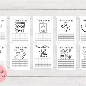 Valentine's Day Worksheet Bundle | Printable Valentines Day Worksheets ...