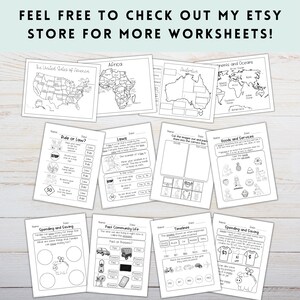 Types of Communities Worksheets | Printable Social Studies Worksheet ...