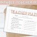 Printable Boho Teacher Mail Neutral Teacher Mail, Back to School ...