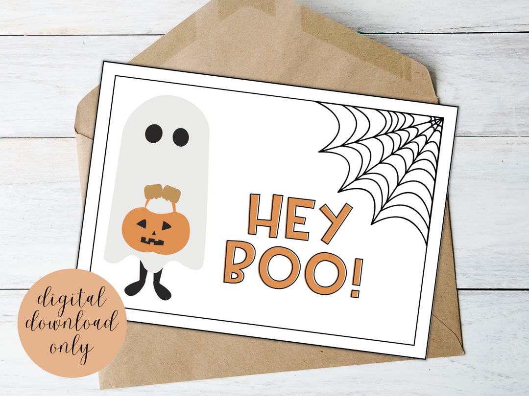 Halloween Postcards | Printable Halloween Cards, Halloween Postcard ...