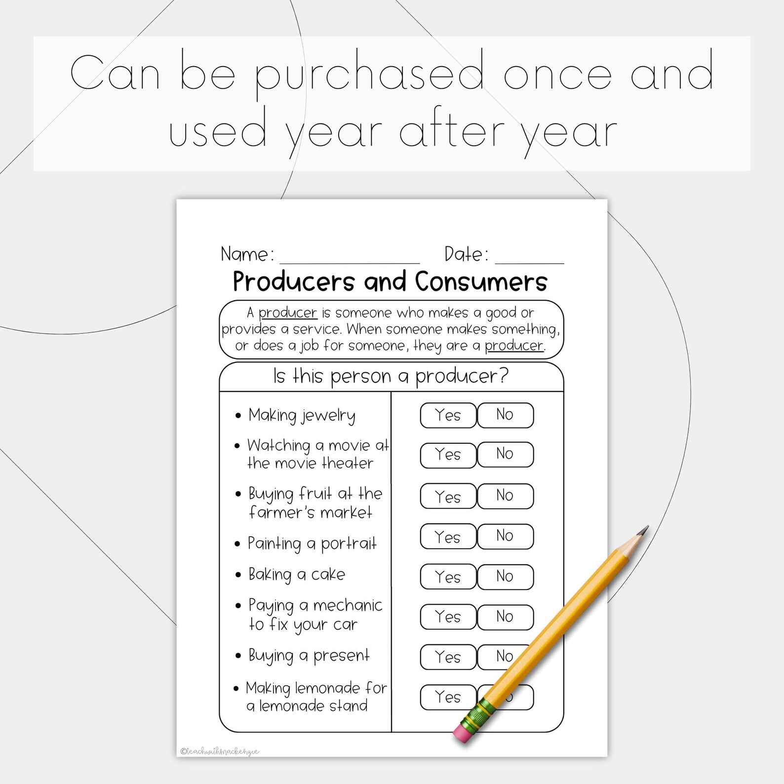 Producers and Consumers Worksheets for First Grade Worksheet ...