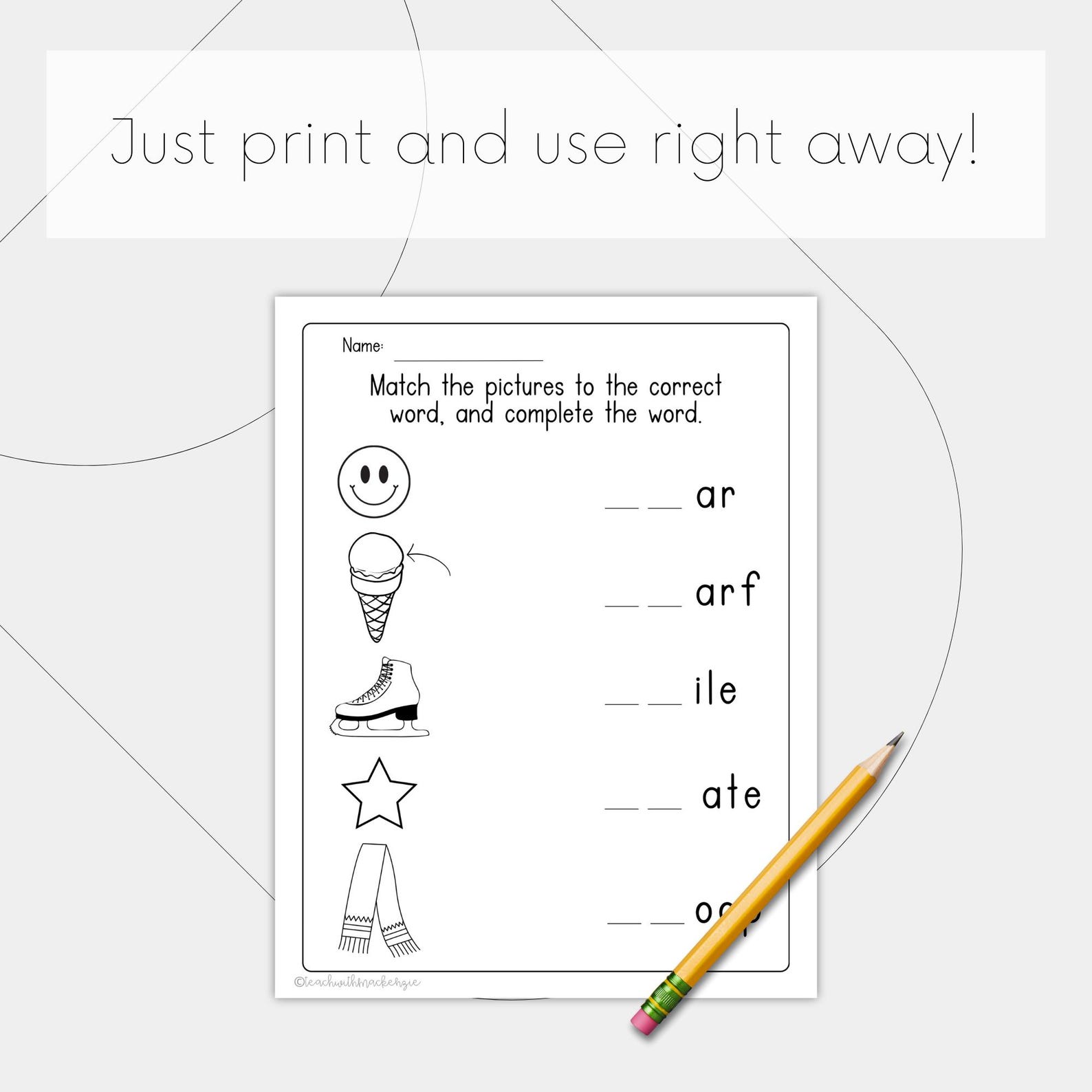 S-blends Worksheets for First Grade, 10 Printable Beginning Blends ...