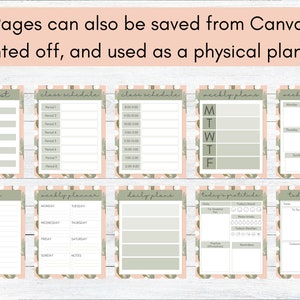 Digital Teacher Planner | Printable Teacher Planner, Cactus Classroom ...
