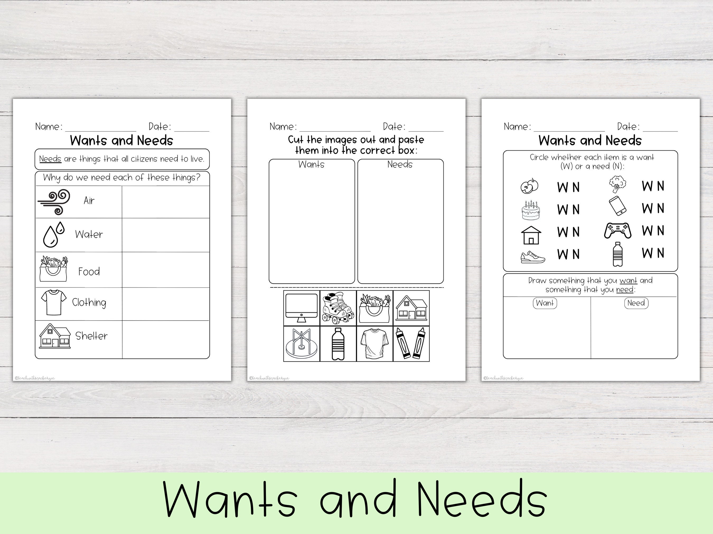 First Grade Social Studies Worksheets | Printable Social Studies ...