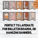 Hello Fall Classroom Banner | Bulletin Board Banner, Classroom Decor ...