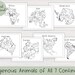 World Map Worksheet and Coloring Page Bundle | Printable World Maps ...